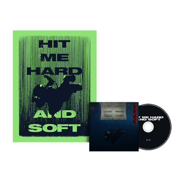 Hit Me Hard And Soft Green Poster Fan Pack Billie Eilish Store