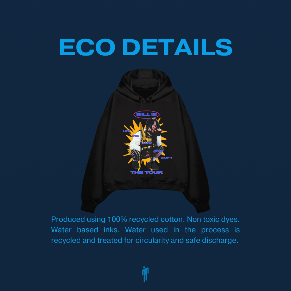 HIT ME HARD AND SOFT WORLD TOUR Pullover Hoodie - Billie HIT ME HARD AND SOFT WORLD TOUR Pullover Hoodie - Billie