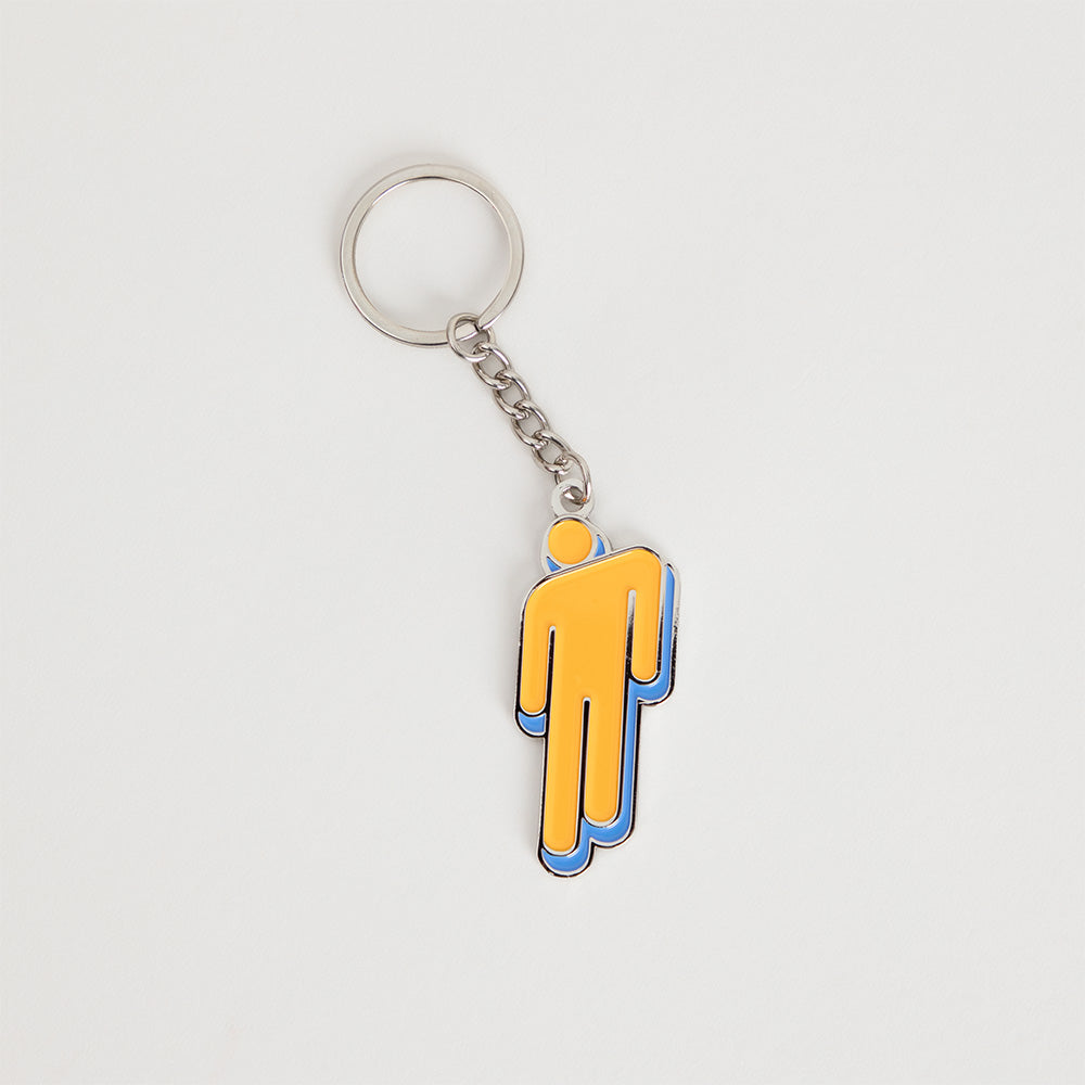 Orange Blohsh Metal Keychain - Billie Eilish | Store