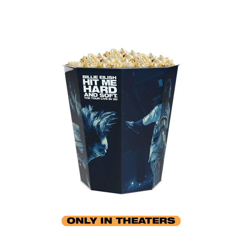HIT ME HARD AND SOFT: THE TOUR (Live in 3D) Popcorn Tin - Billie Eilish ...