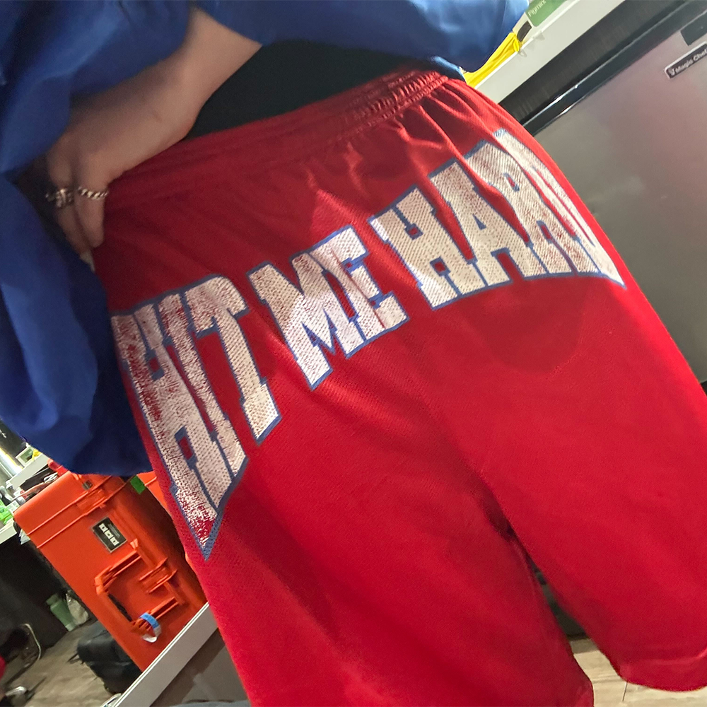 Hit Me Hard Mesh Shorts Billie Eilish Store